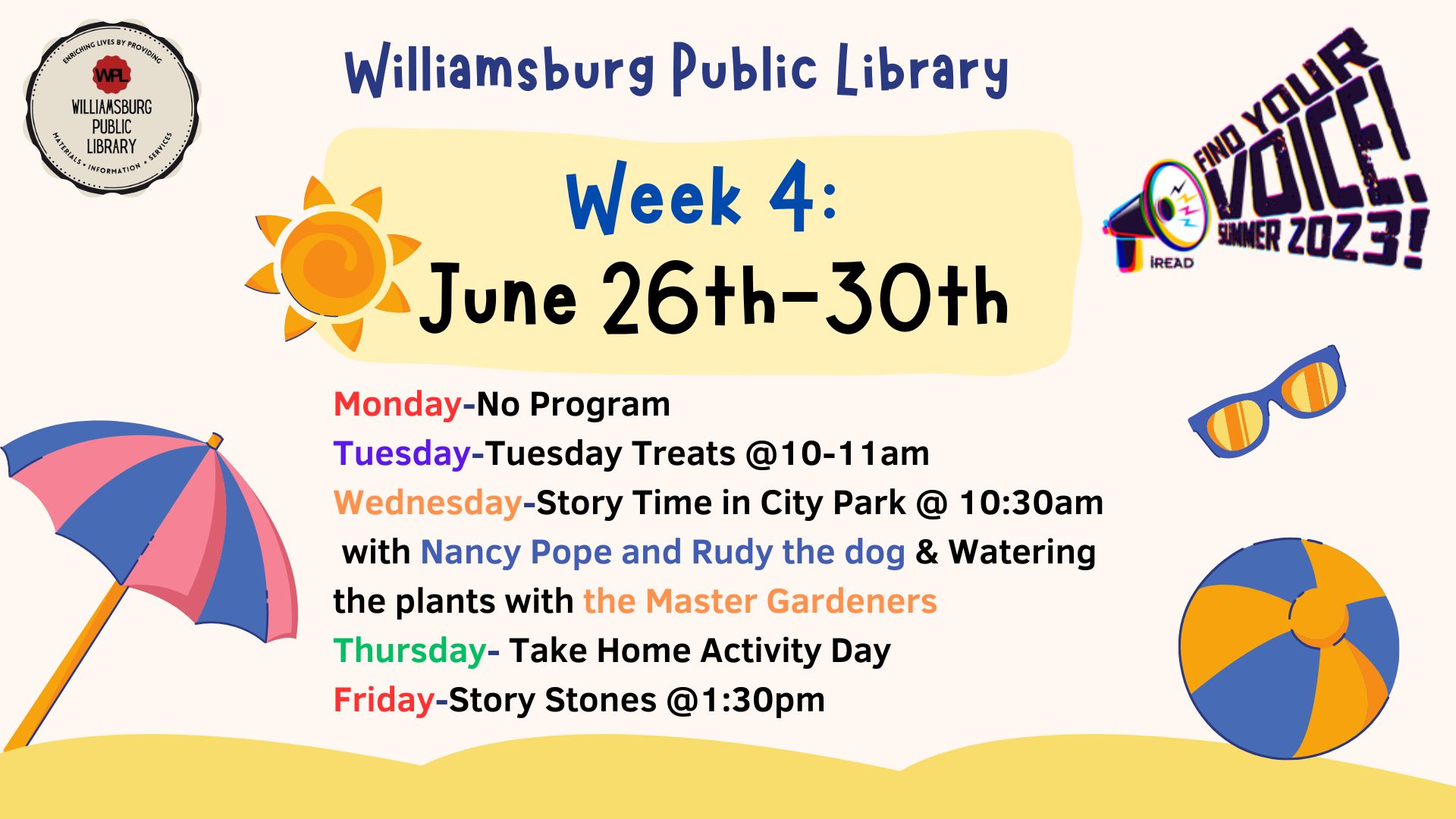 Home :: Williamsburg Public Library