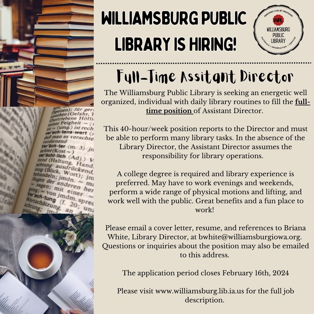 Home :: Williamsburg Public Library